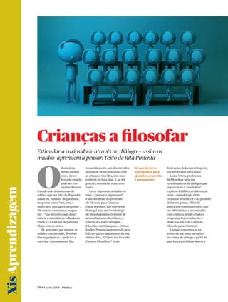 Filosofia para crianças 1 | PDF