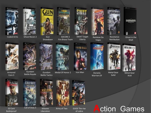 Psp Game Collections | PPT