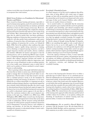 Learning Styles: Concepts and Evidence. Harold Pashler, Mark McDaniel ...