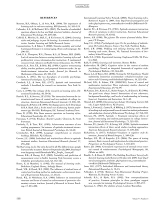 Learning Styles: Concepts and Evidence. Harold Pashler, Mark McDaniel ...