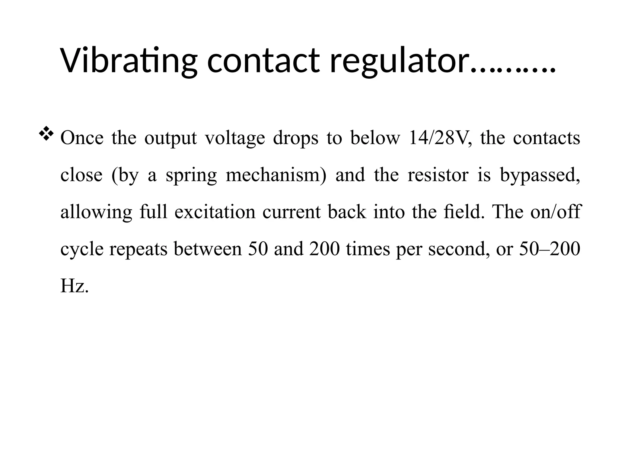 Carbon-pile voltage and current regulators | PPTX