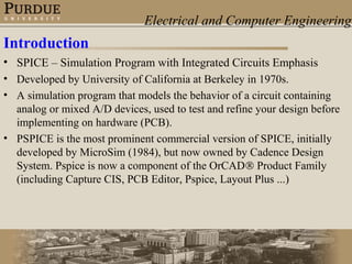 Pspice software+ presentation | PPT