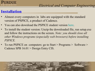Pspice software+ presentation | PPT