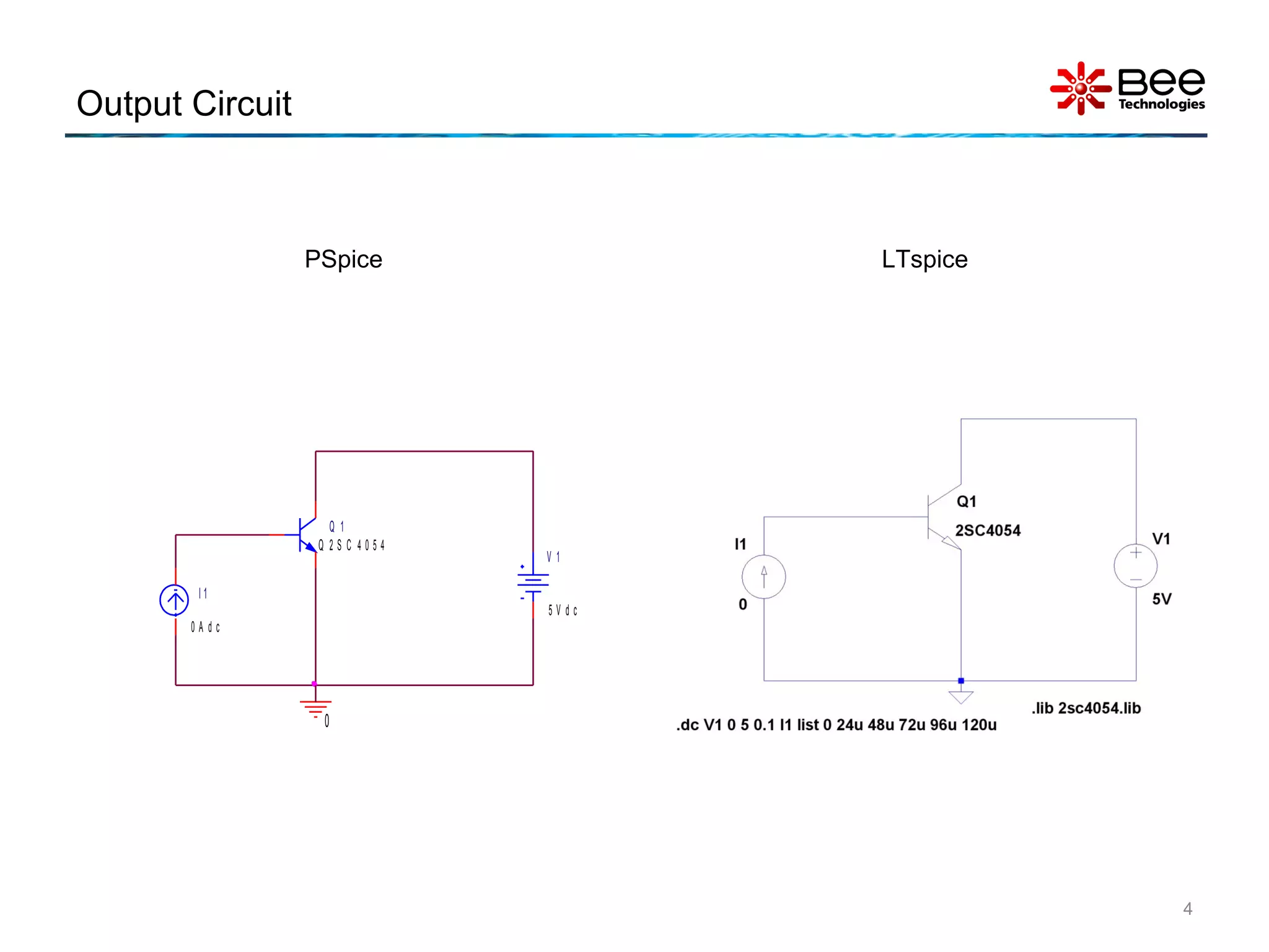 PSpice to LTspice(BJT Model) | PPT