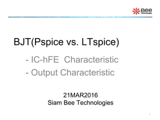 PSpice to LTspice(BJT Model) | PPT