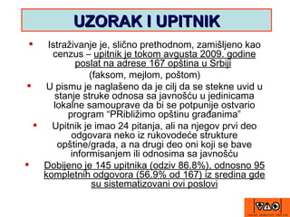 Odnosi s javnoscu u lokalnoj samoupravi | PPT