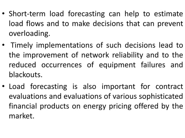 Load Forecasting | PPSX