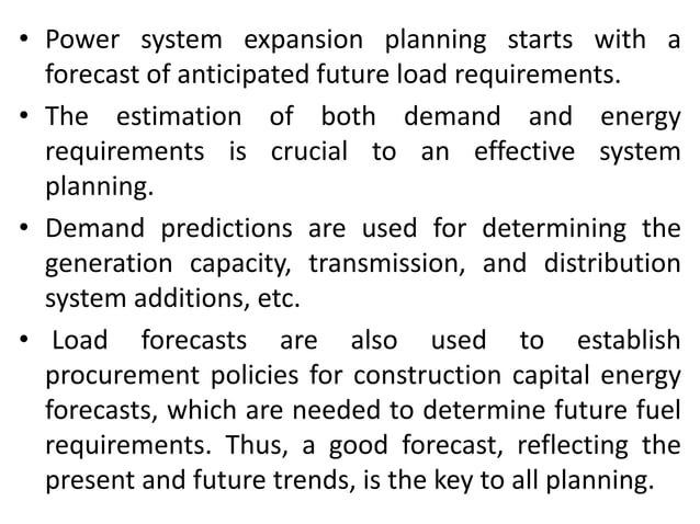 Load Forecasting | PPSX