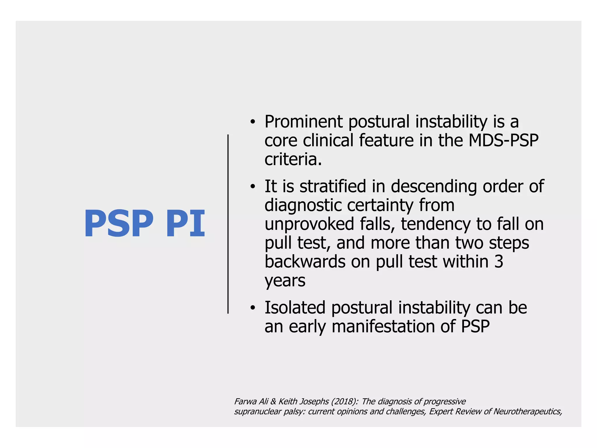 Progressive supranuclear palsy and multiple system atrophy | PPTX