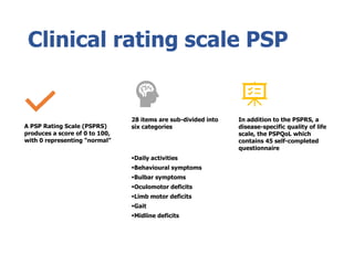 Progressive supranuclear palsy and multiple system atrophy | PPTX