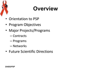 Prevention Sciences Program Present & Future | PPTX