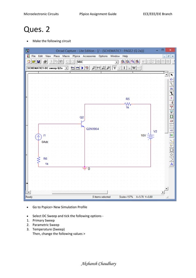 PSPICE Software guide | PDF