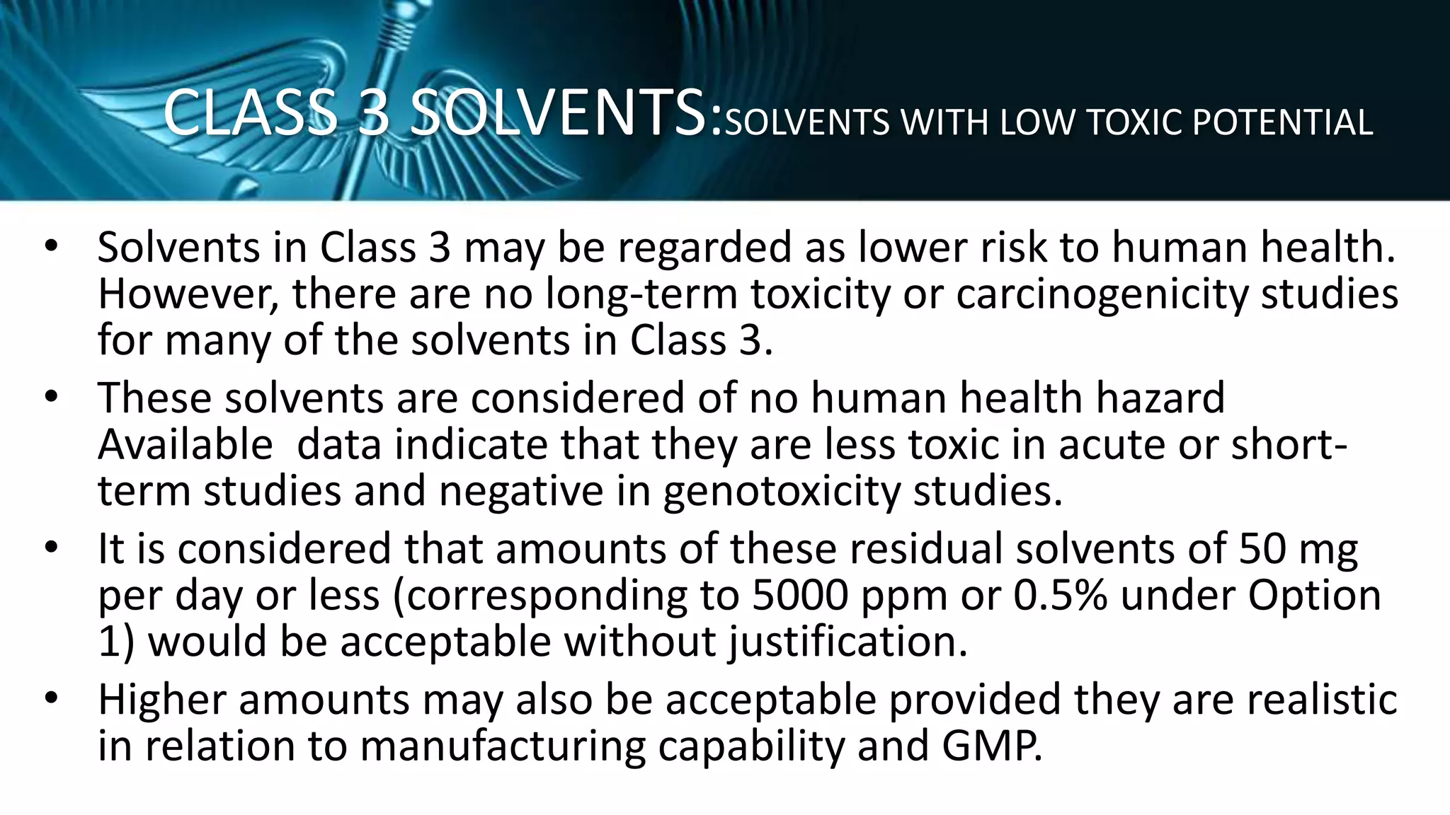 ICH Q3C GUIDELINE | PPTX