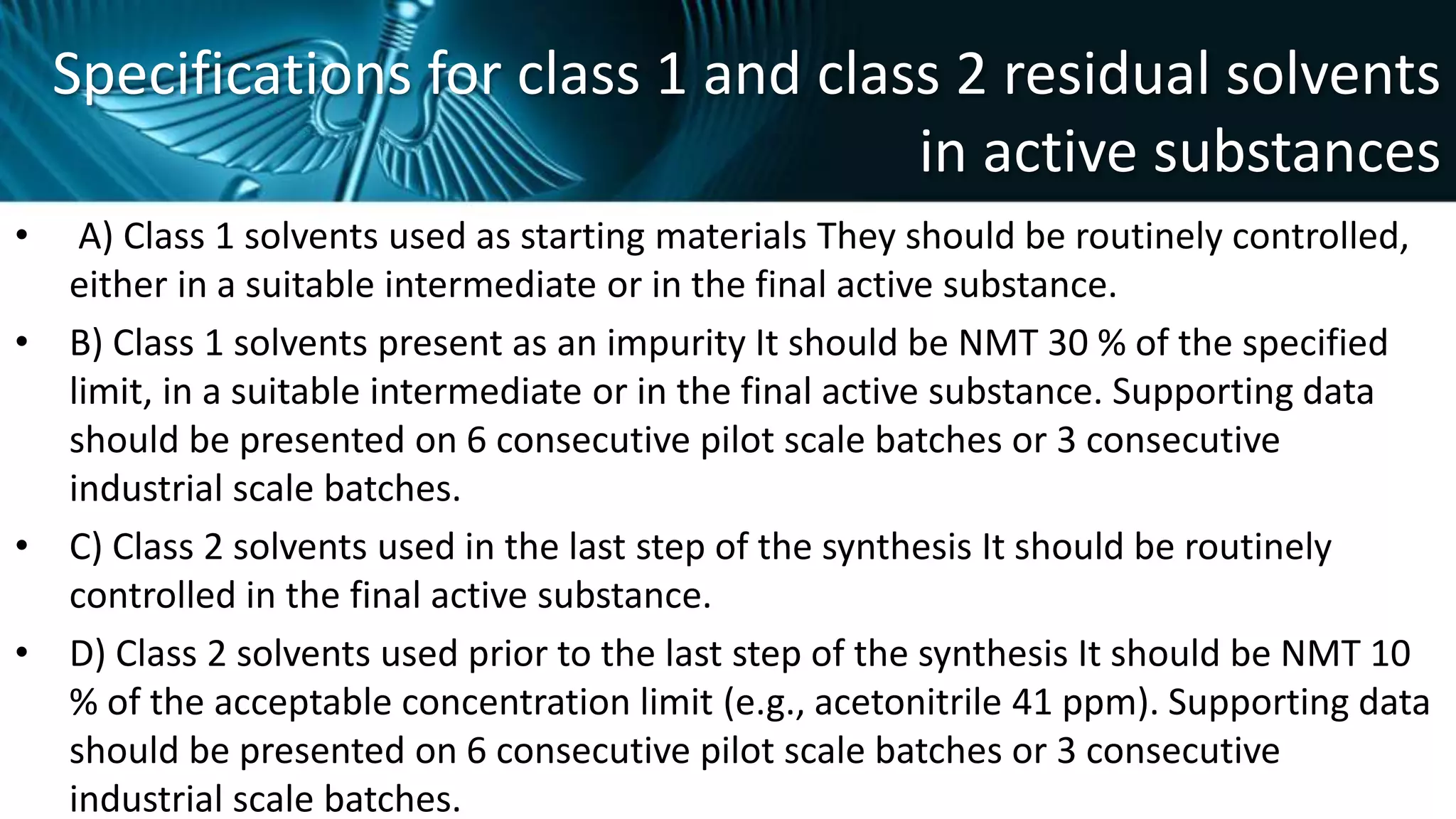 ICH Q3C GUIDELINE | PPTX