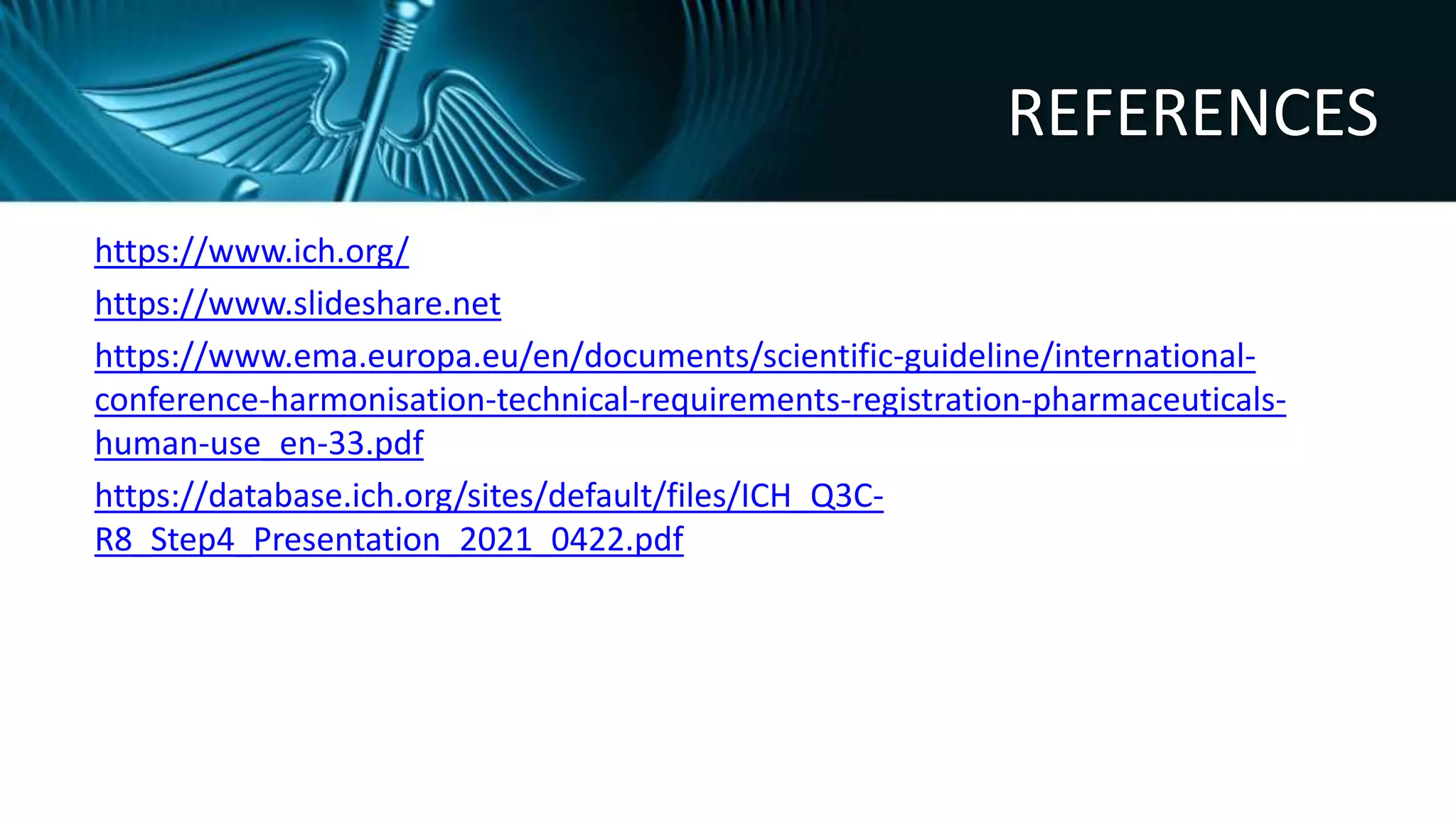 ICH Q3C GUIDELINE | PPTX