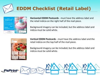 PsPrint, Designers EDDM & Direct Mail Presentation | PPT