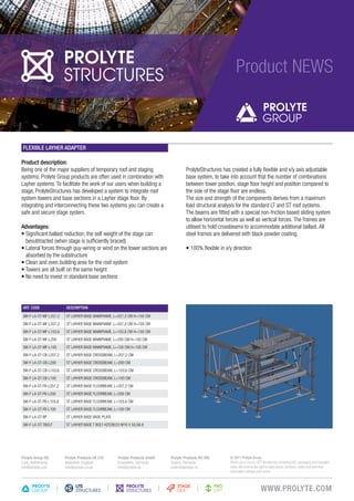 Ps Product News Pre Rig Truss | PDF