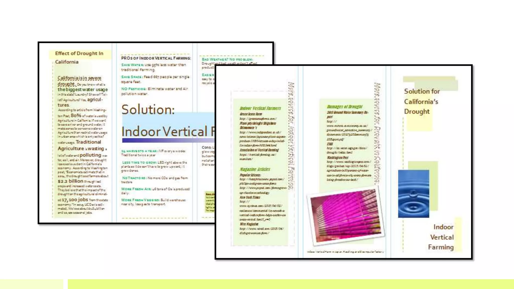 Solution for Long Drought | PPTX