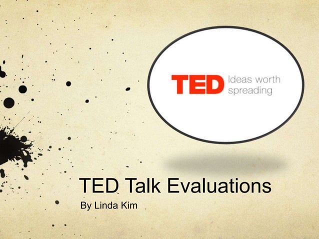 PSP - TED Talk Evaluation | PPT