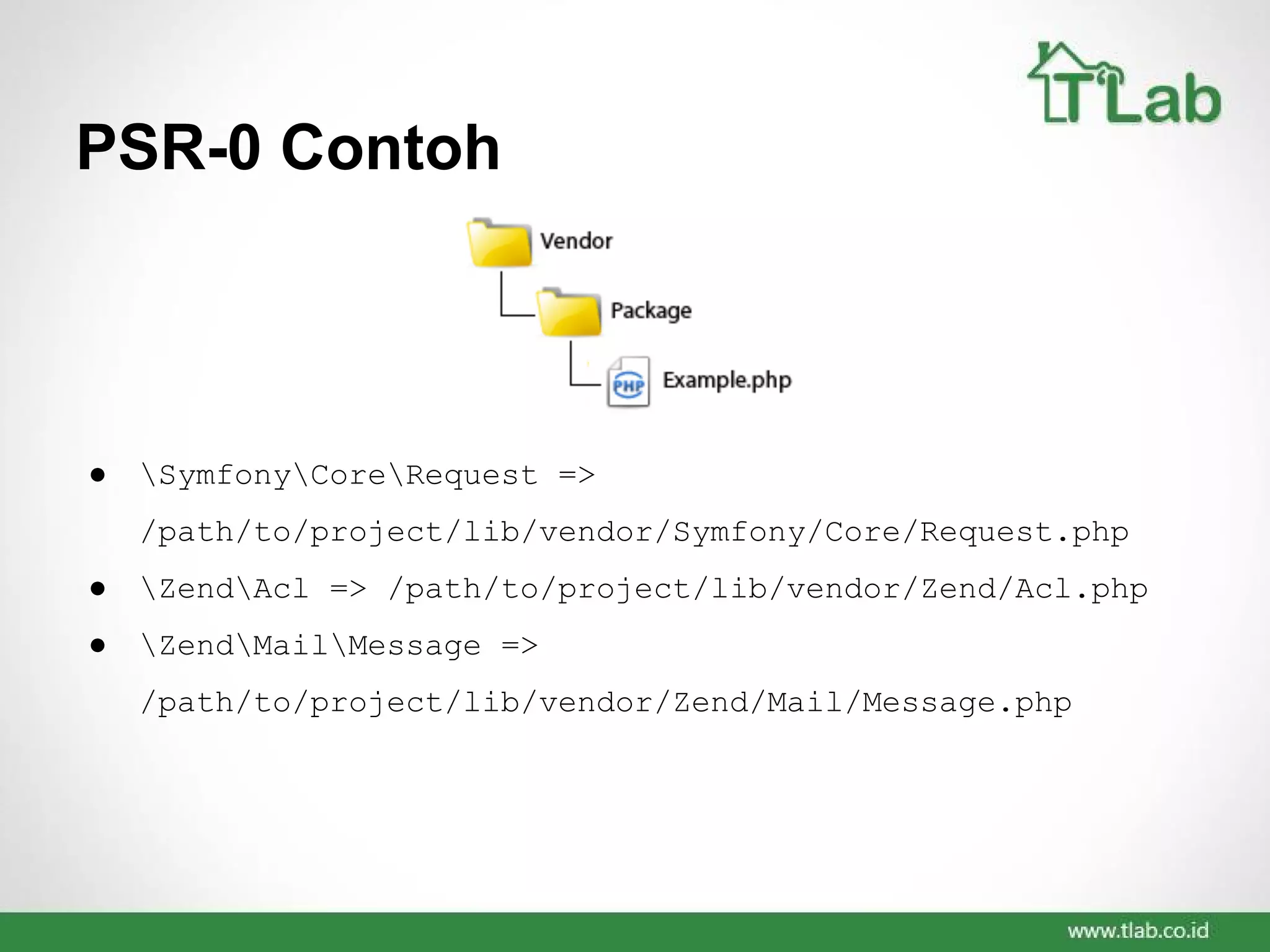 Mari Memahami PSR (PHP Standards Recommendation) | PPT