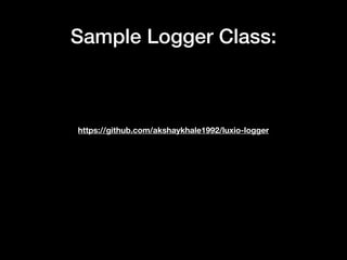 PHP Standards Recommendations - PHP-FIG | PDF