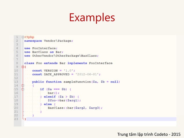 Psr - php standards recommendations | PPTX