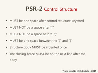 Psr - php standards recommendations | PPTX