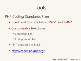 Psr - php standards recommendations | PPTX