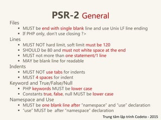 Psr - php standards recommendations | PPT
