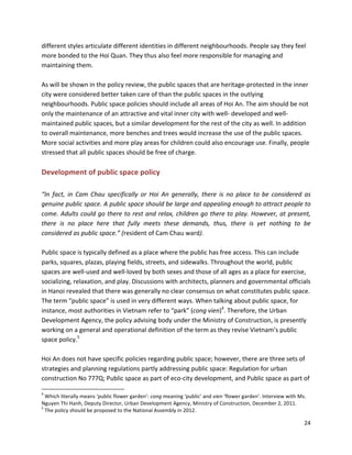Hoi An Public Spaces Research Report | PDF