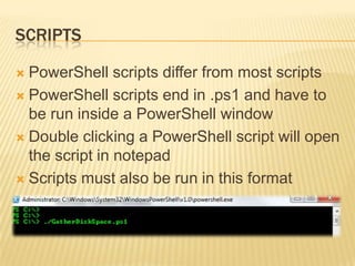 Powershell Demo Presentation | PPTX | Operating Systems | Computer Software and Applications