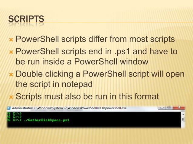 Powershell Demo Presentation | PPTX | Operating Systems | Computer ...