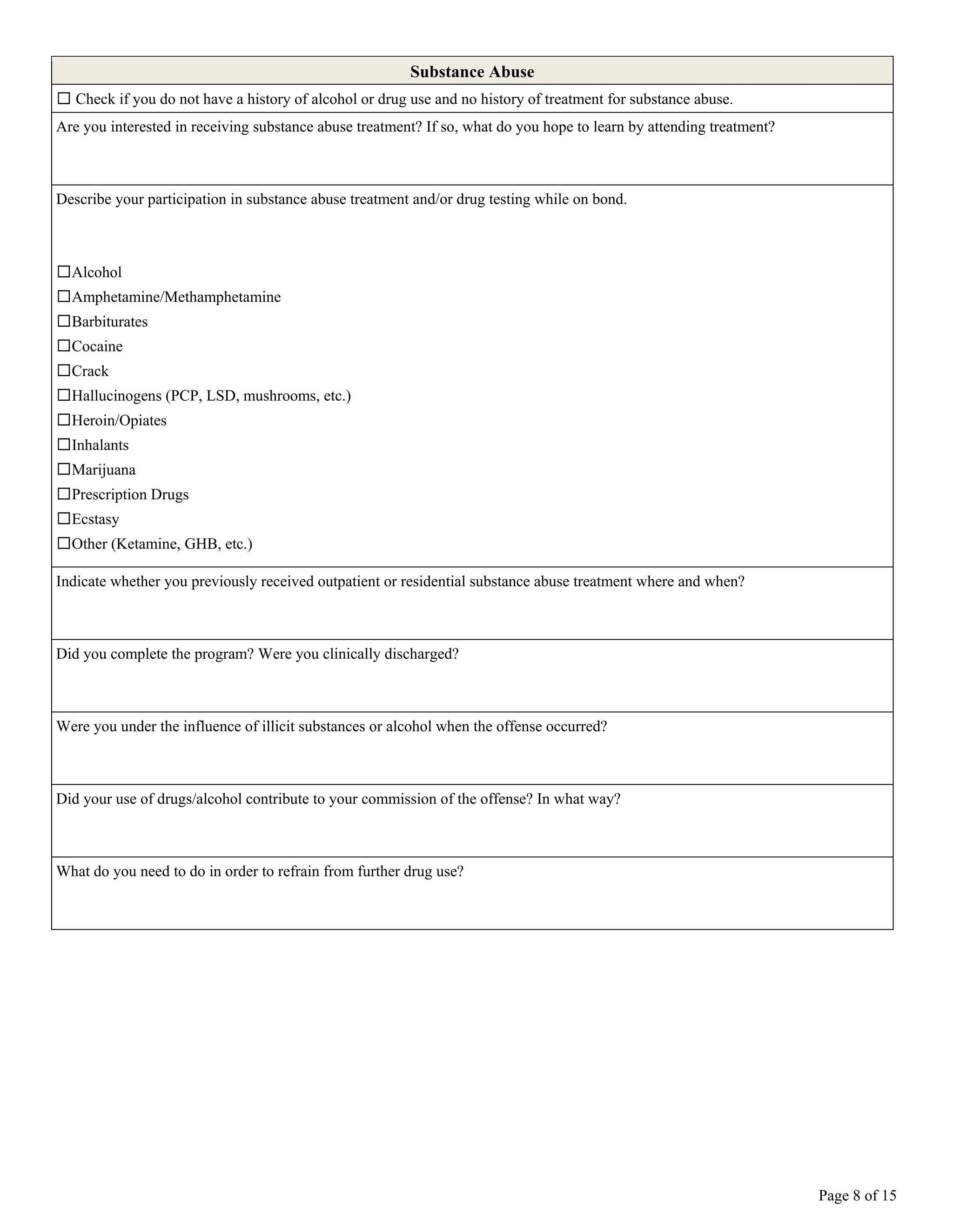 Presentence Interview Form Federal Criminal Case.pdf