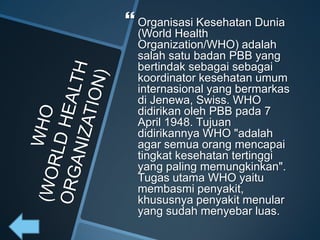 Organisasi Pelayanan Kesehatan | PPTX