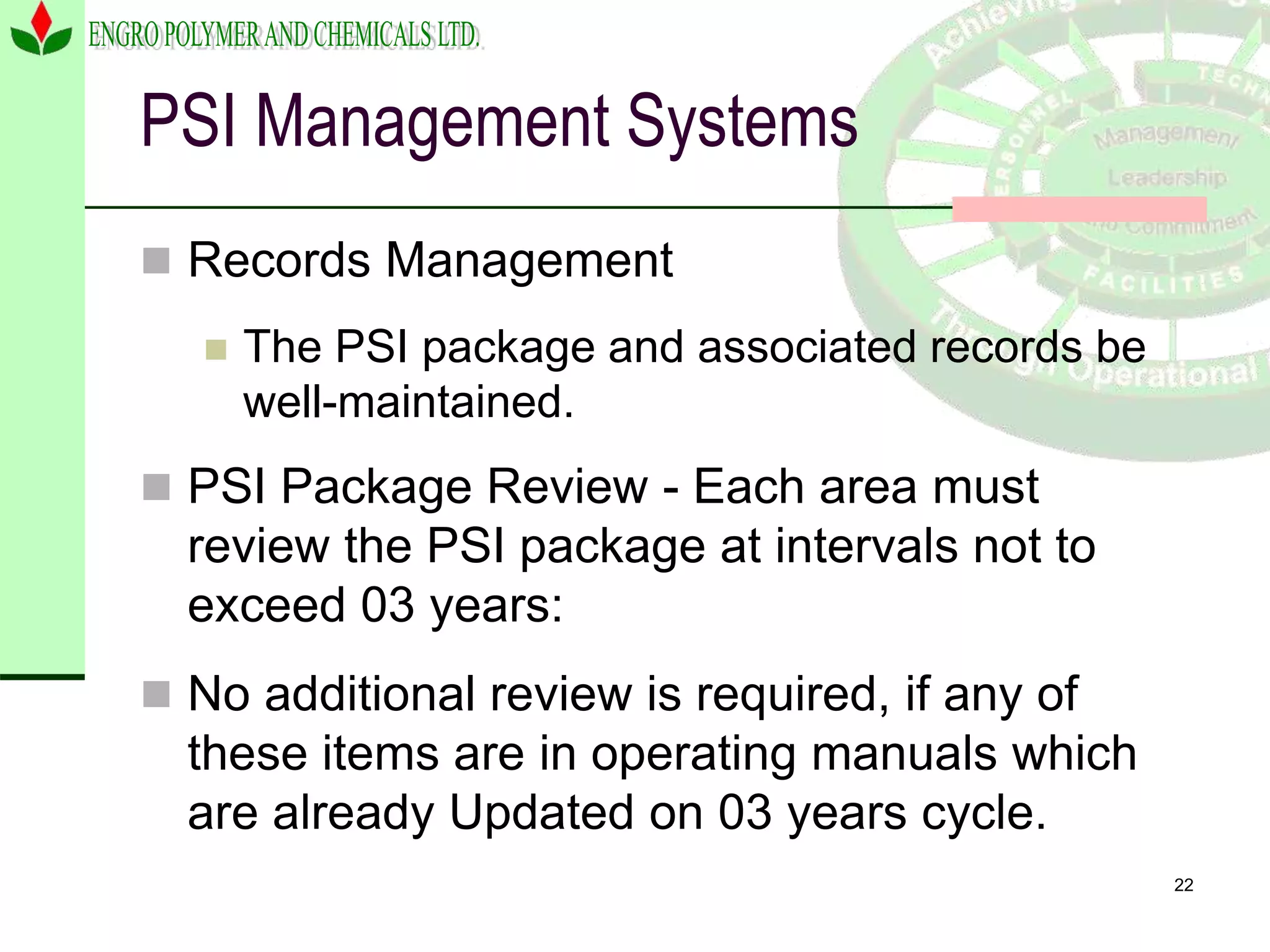 PSRM - Process Safety Information.ppt