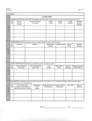 Pre-Sentence Report Required Forms | PDF