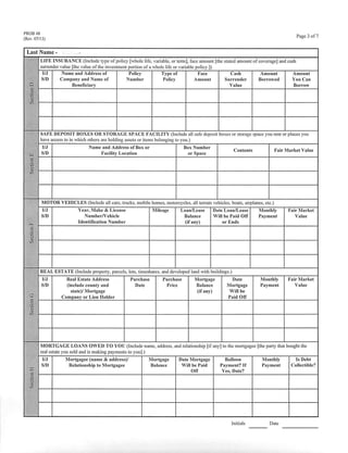 Pre-Sentence Report Required Forms | PDF