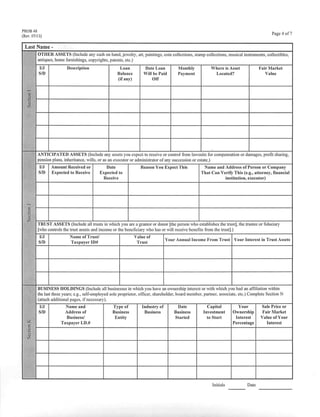 Pre-Sentence Report Required Forms | PDF