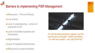 Psychosocial Risk: Moving from risk to opportunity | PDF