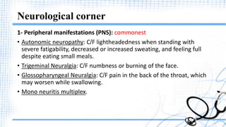Sjögren syndrome (SS) and their Neurological manifestation | PPT