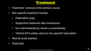 Anemia its types , causes , clinical findings | PPTX | Blood Disorders ...