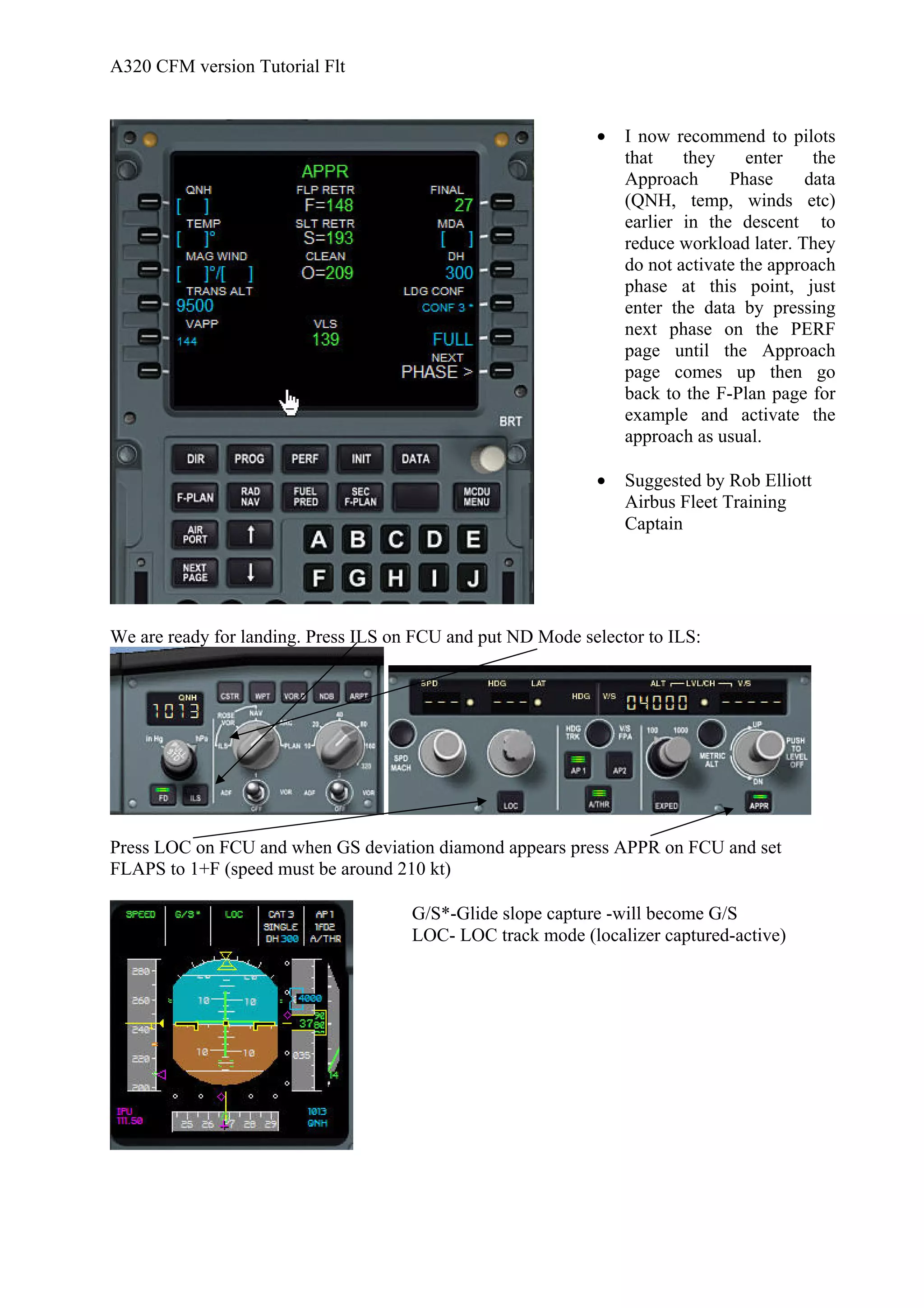 Pss airbus a320 flight tutorial | PDF