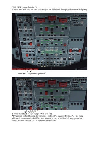 Pss airbus a320 flight tutorial | PDF