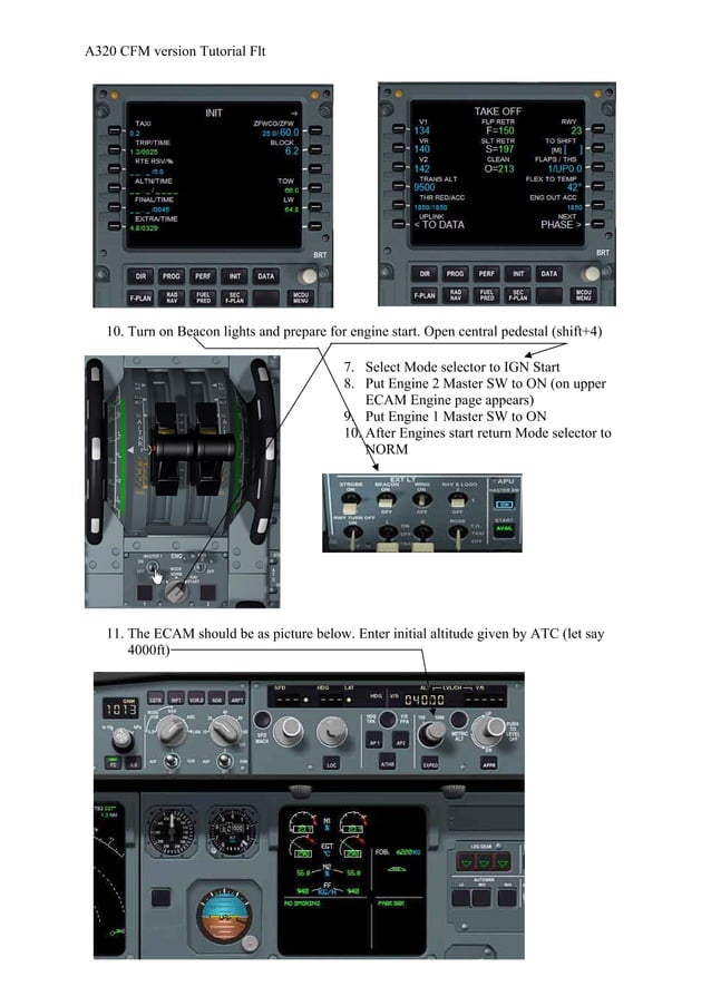 Pss airbus a320 flight tutorial | PDF | Air Travel | Travel Type