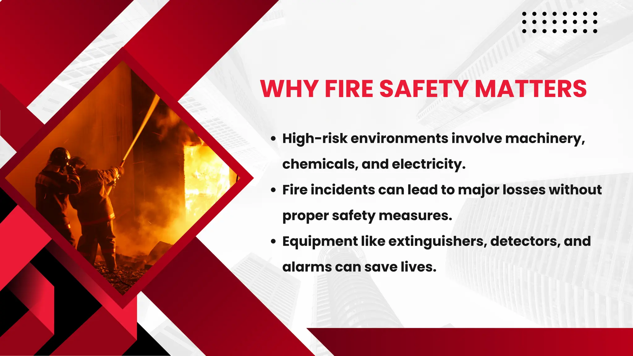 Fire Safety Equipment for Safe Work Facilities | PDF