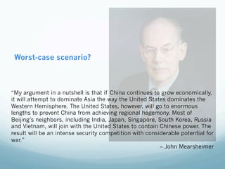 Geopolitical Quandaries in the South China Sea: Options for the Philippines, China and the US | PDF