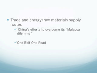 Geopolitical Quandaries in the South China Sea: Options for the Philippines, China and the US | PDF