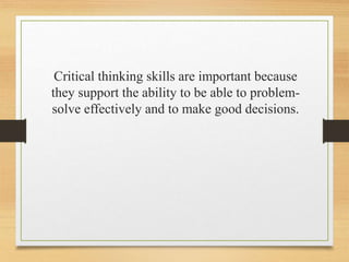 Ps session 1 introduction to problem solving | PPTX