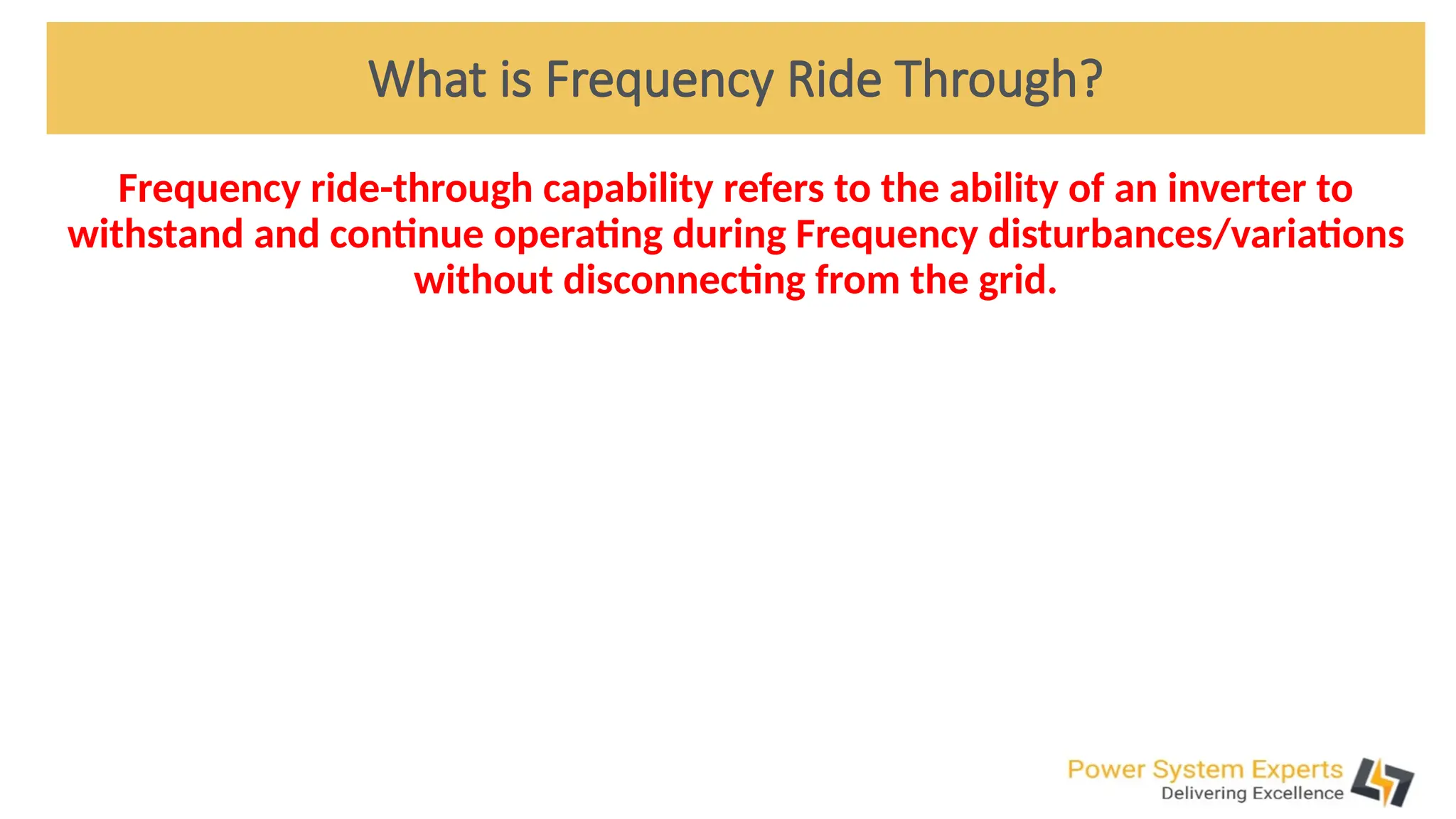 PSSE Simulation for Grid Code Compliance of VRT | PPT