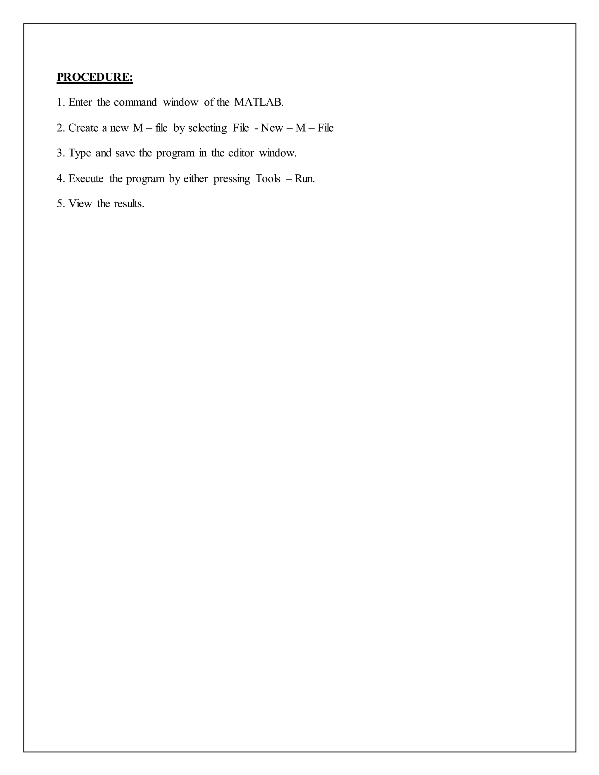 Power System Simulation Laboratory Manual | DOCX